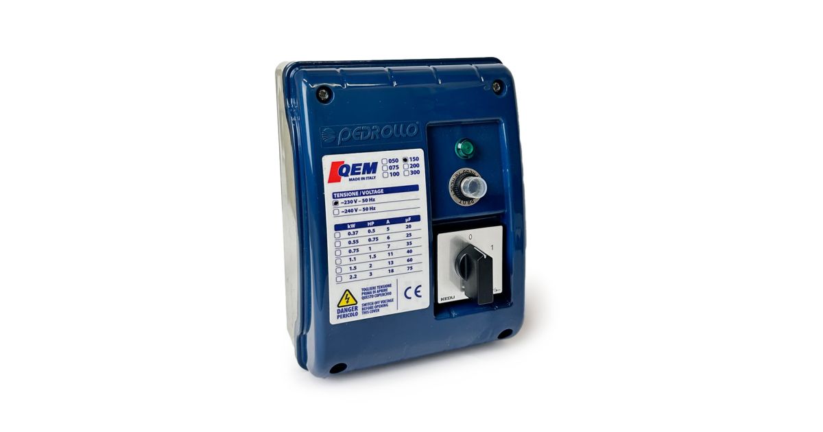 Pedrollo QEM 050 aansluitkast bestellen? - Leidingshop - Alles voor je ...